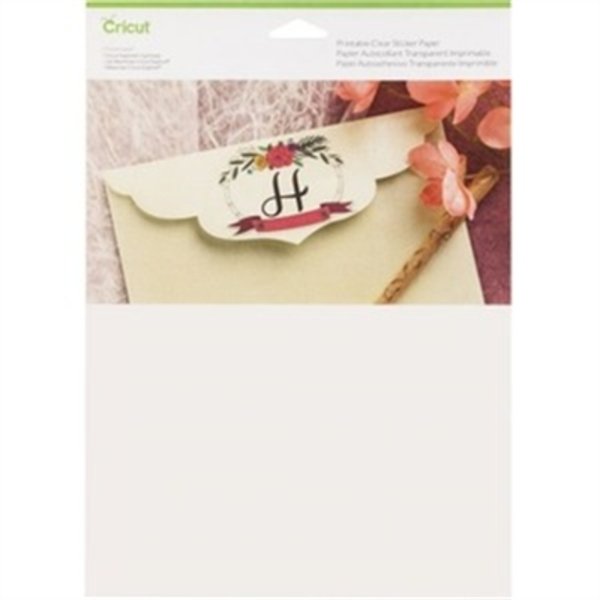 cricut Printable Adhesive Paper - Clear - Shopatronics