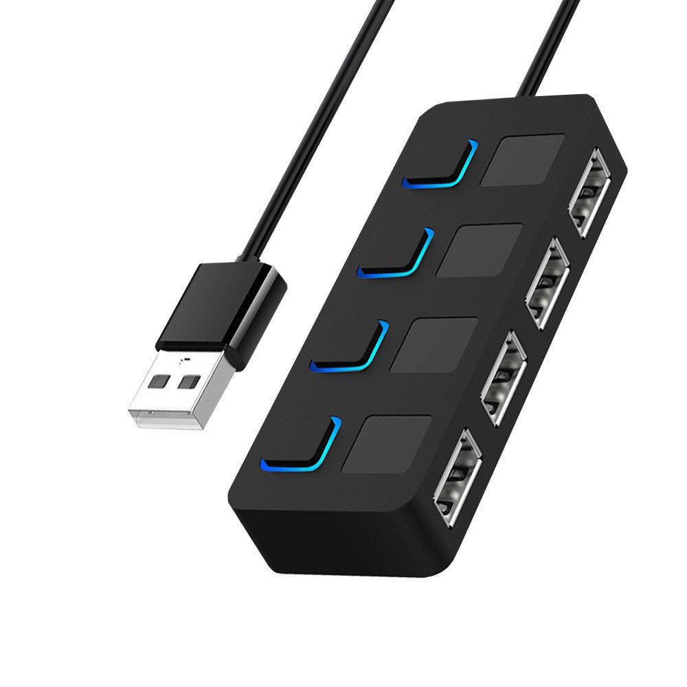 HUB Hub Multi-USB Splitter 4-port Extender - Shopatronics