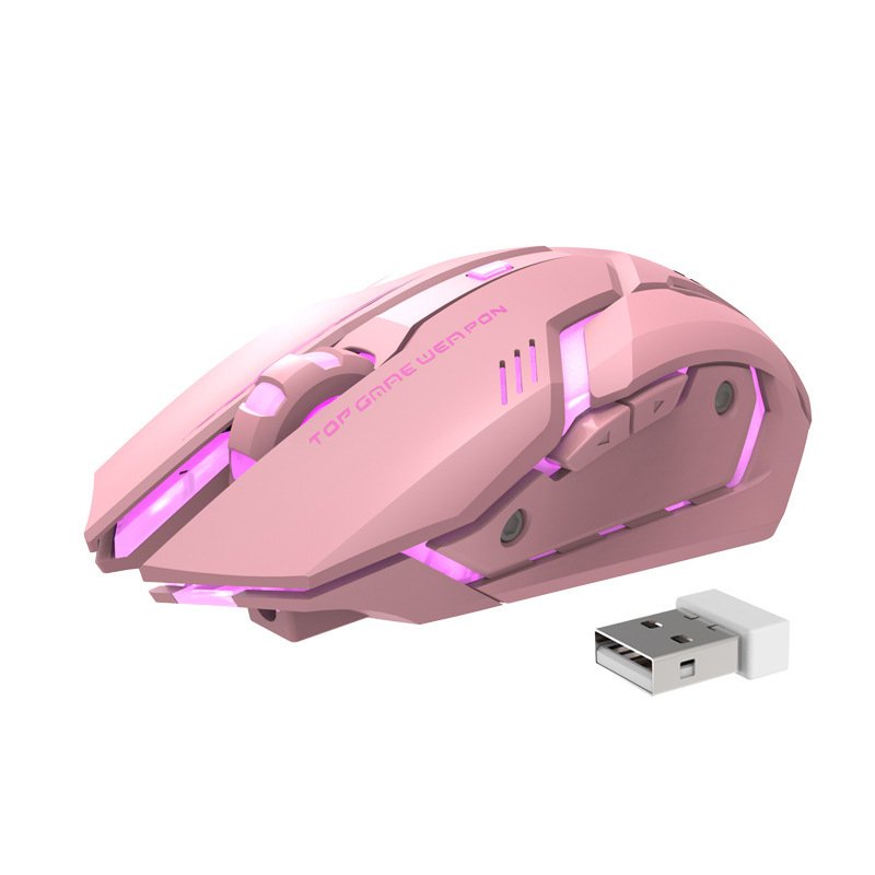Wireless Charging Silent Gaming Mouse Machinery - Shopatronics